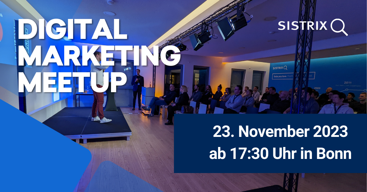 Digital Marketing Meetup November 2023 - 23.11. ab 17:30 Uhr